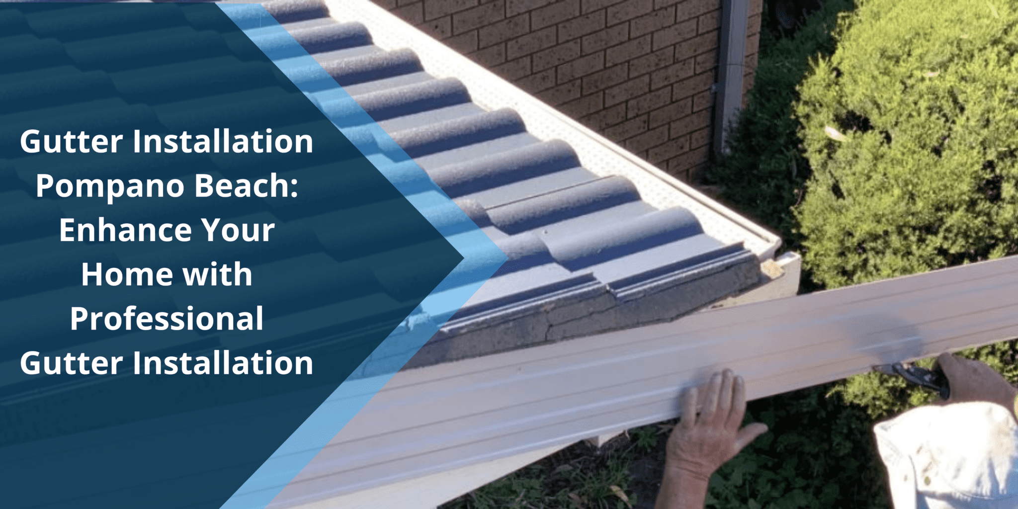 Expert Gutter Installation Pompano Beach Services for a Secure Home